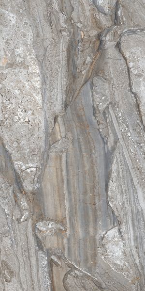 กระเบื้องพอร์ซเลน 24"x48" POLISHED ลายหิน สีเทา Duragres ไดนาโม อะซุล ...